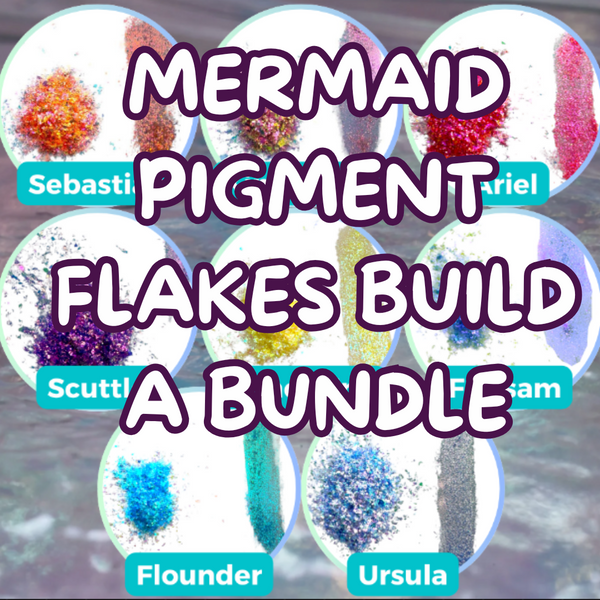 Mermaid Series Premium Color Shift Micro Flakes Pigment Build A Bundle - Resin Rockers