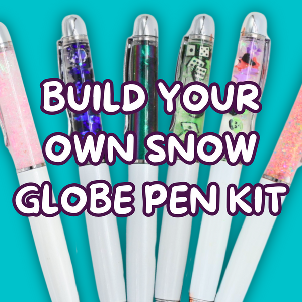 Build Your Own Snow Globe Pen Kit - Resin Rockers