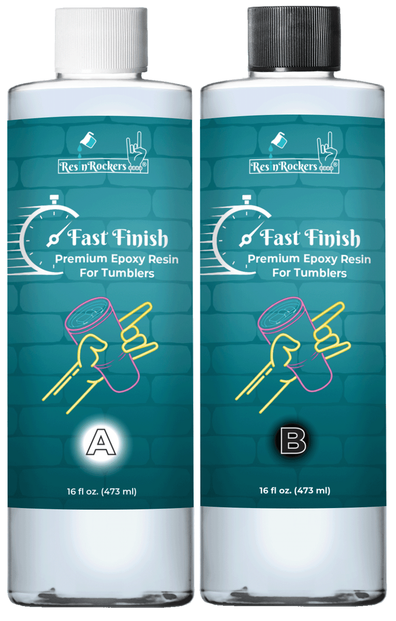 Fast Finish™️ Premium Fast Set Epoxy Resin For Tumblers - Resin Rockers