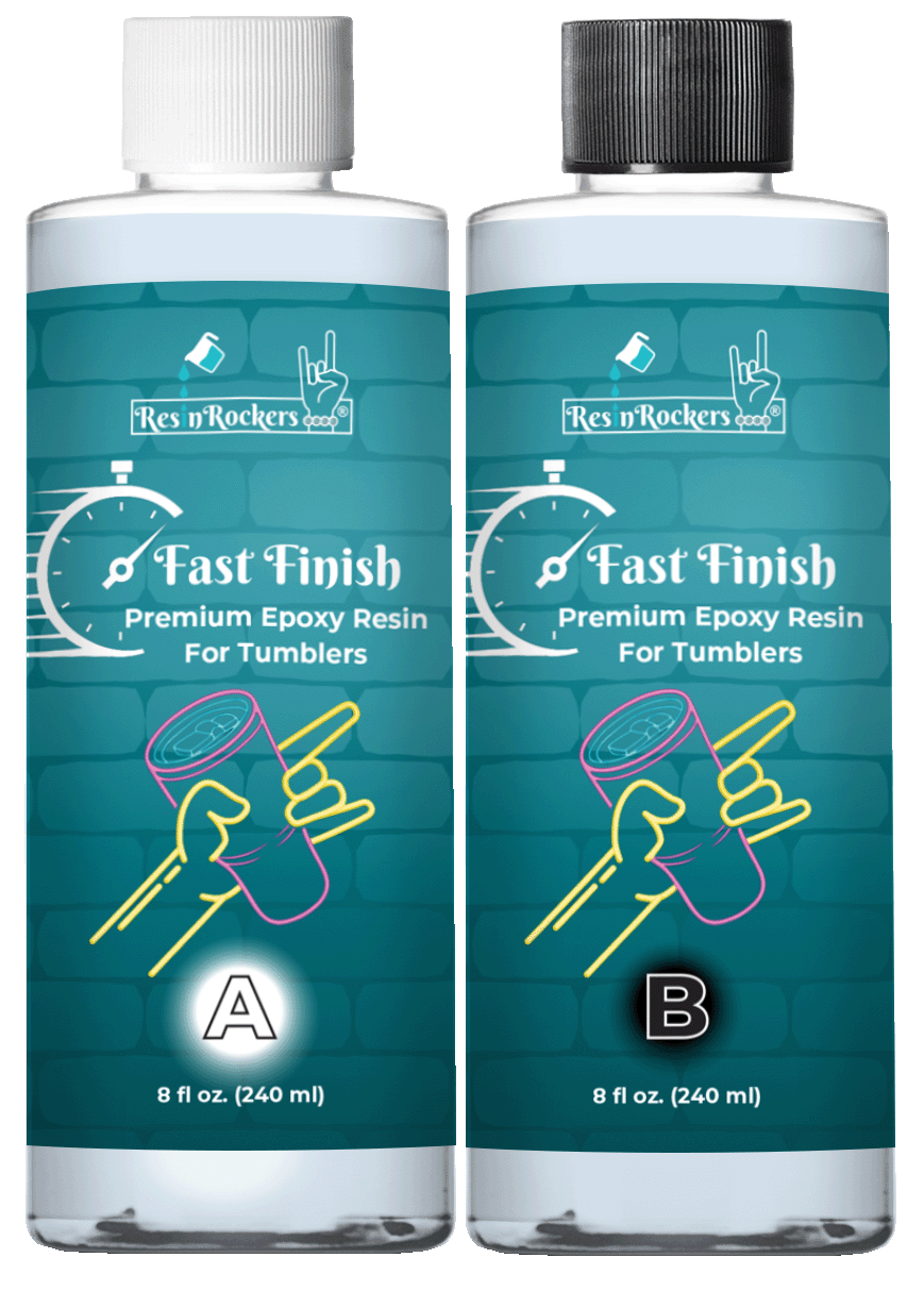 Fast Finish™️ Premium Fast Set Epoxy Resin For Tumblers - Resin Rockers
