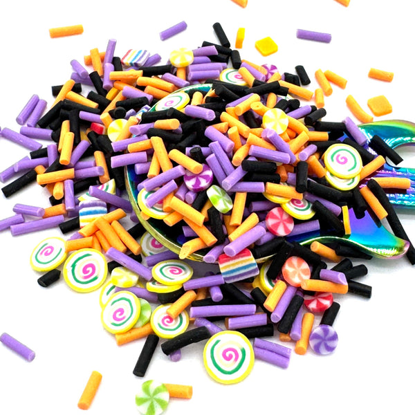 Halloween Candy & Sprinkles Polymer Clay Mix - Resin Rockers
