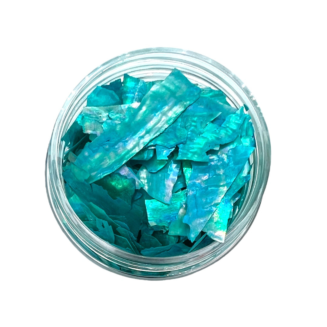 Mother of Pearl Crushed Genuine Abalone Shell Piece Inclusions - Resin ...