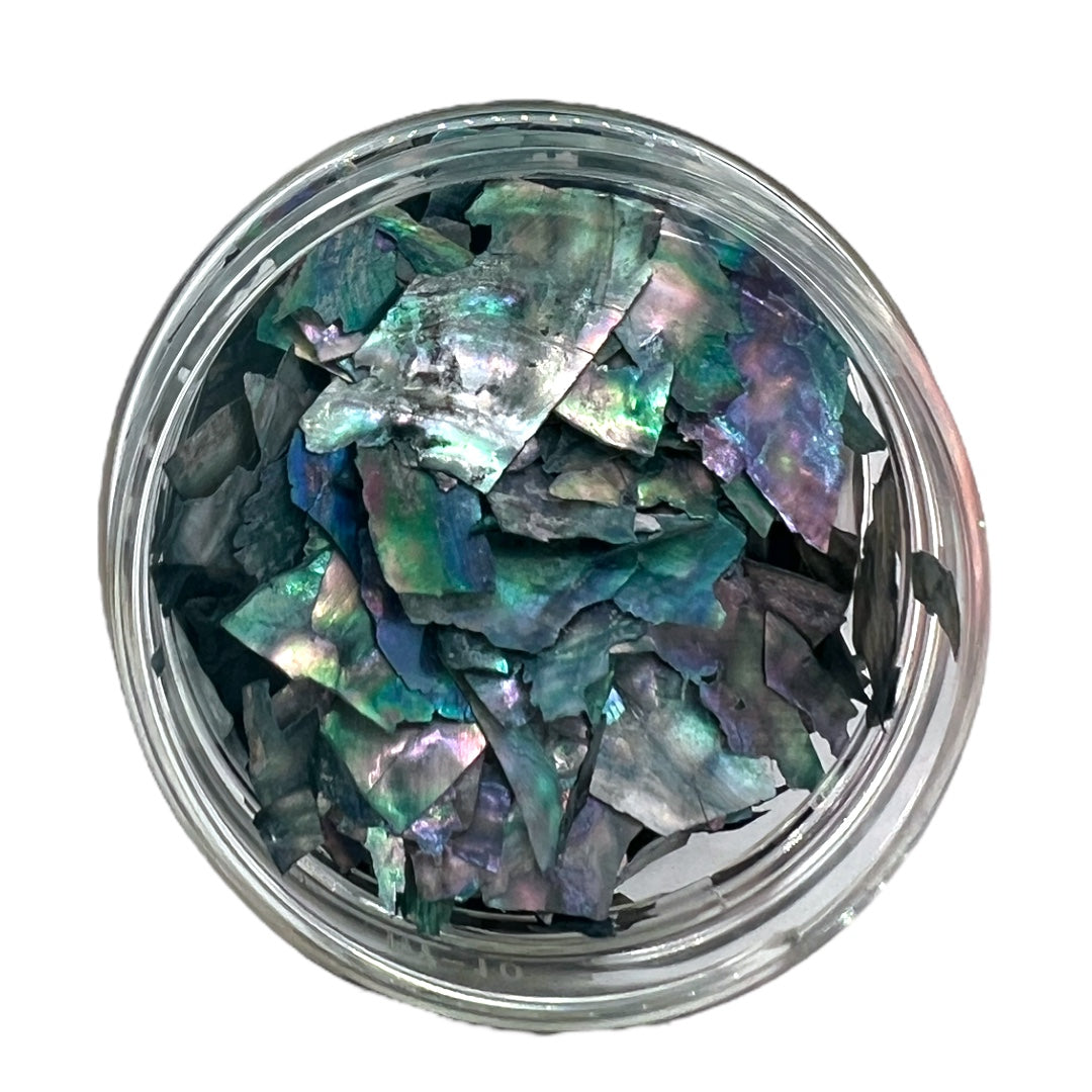 Mother of Pearl Crushed Genuine Abalone Shell Piece Inclusions - Resin ...