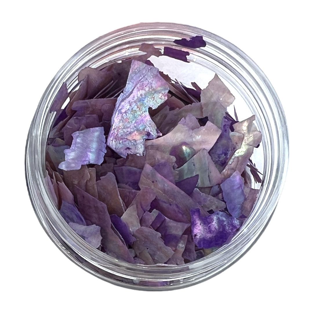 Mother of Pearl Crushed Genuine Abalone Shell Piece Inclusions - Resin ...