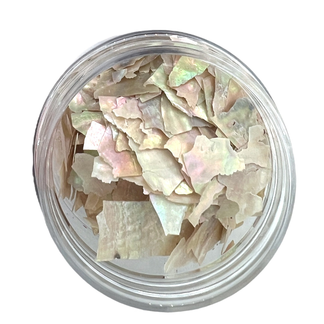 Mother of Pearl Crushed Genuine Abalone Shell Piece Inclusions - Resin ...