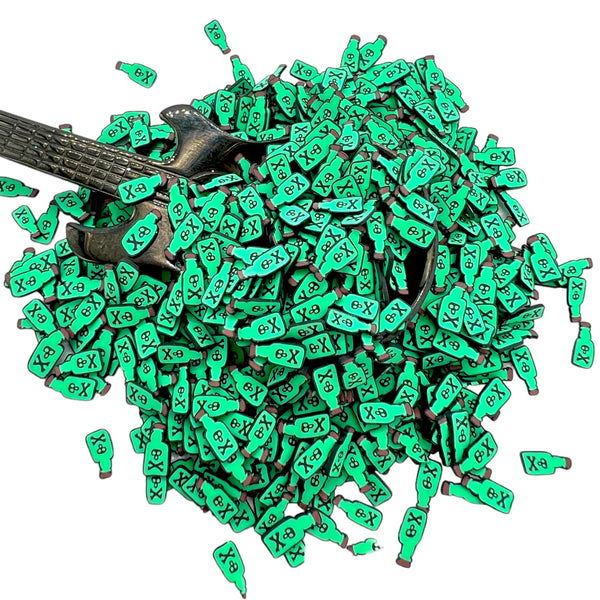 Poison Bottle Polymer Clay Pieces - Resin Rockers