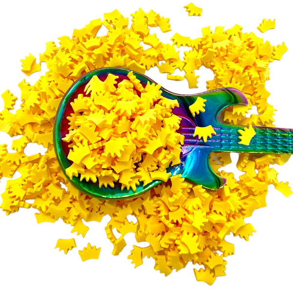 Crown Polymer Clay Pieces - Resin Rockers