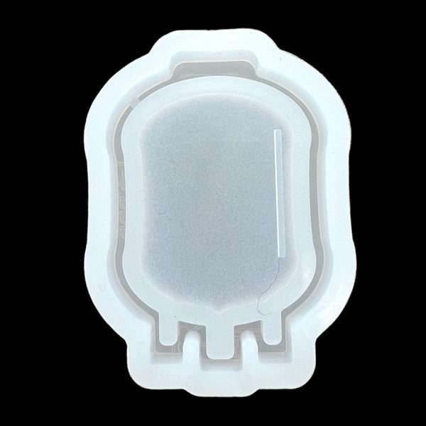 Blood Bag Medical Shaker Badge Reel or Phone Grip Shaker Mold - Resin ...
