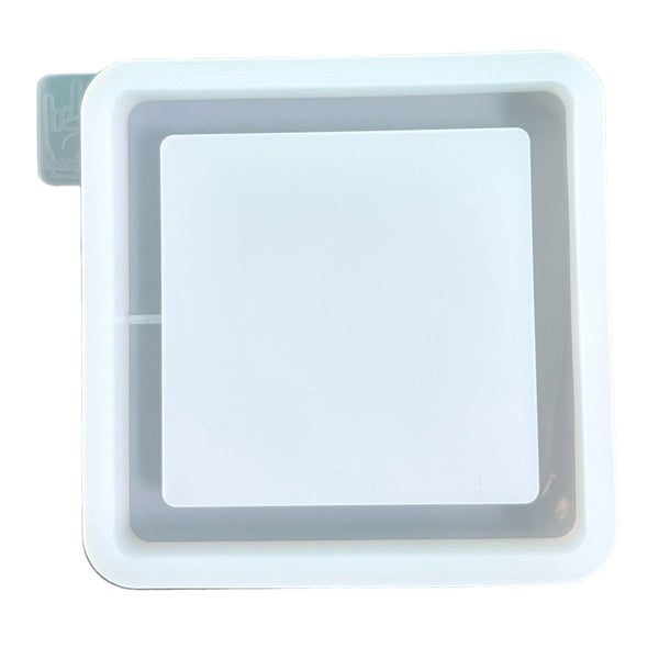 Square Shaker Coaster Mold - Resin Rockers