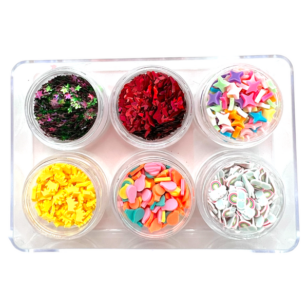 Wicked Awesome Combo Set of Polymer Clay Pieces - Resin Rockers