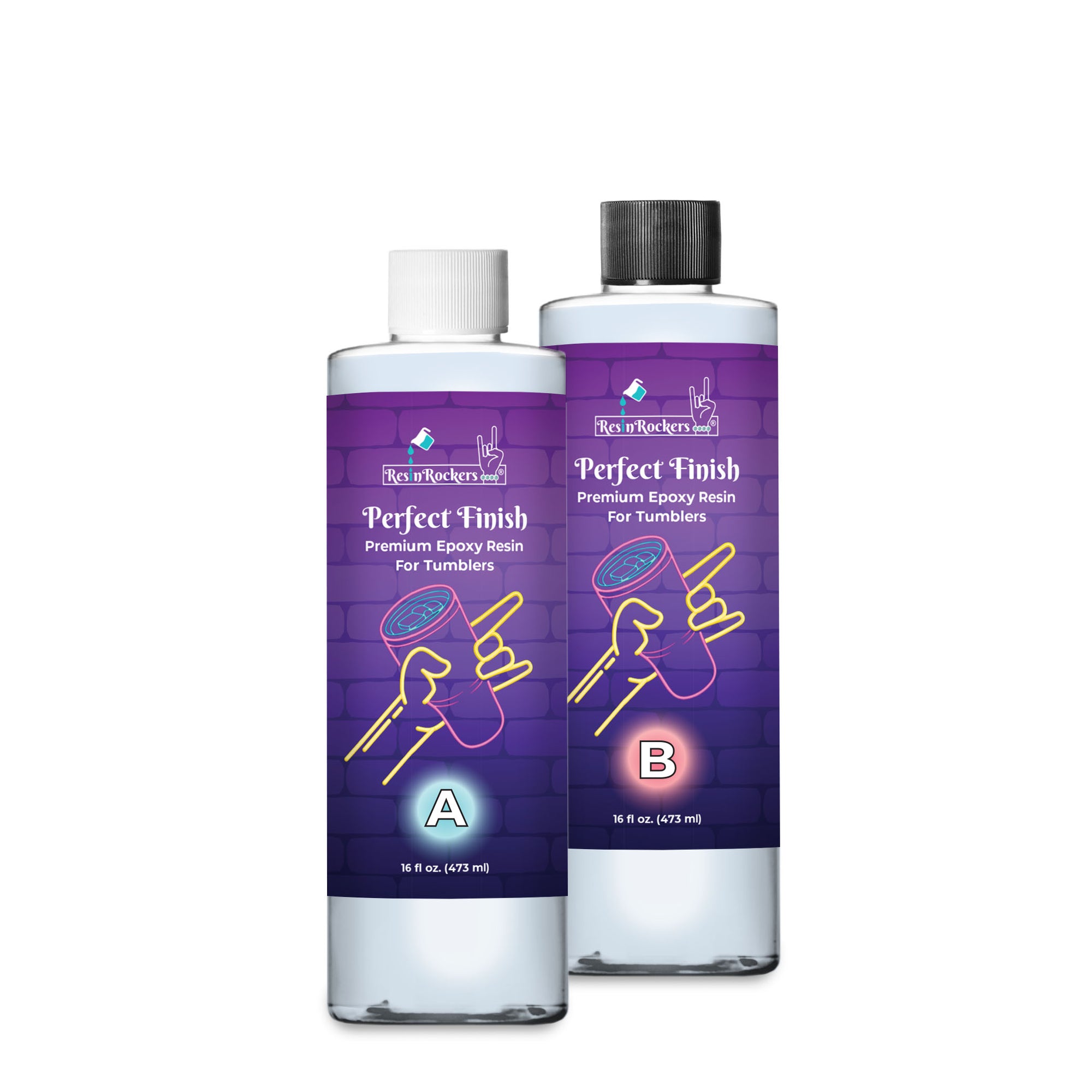 Perfect Finish™️ Premium Artist Epoxy Resin For Coating Fine Art & Tum ...