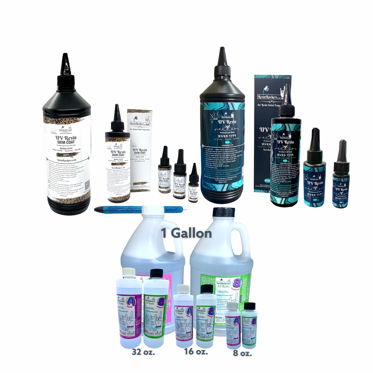 Shop for epoxy & UV resin, molds, glitter, tumblers & pens