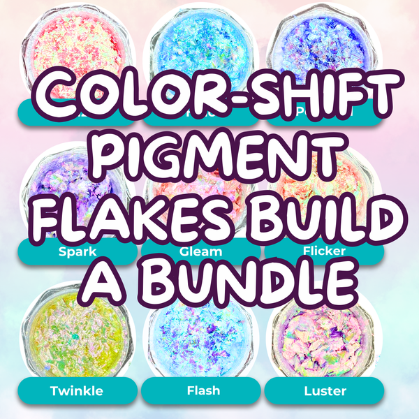Color-shift Pigment Flakes Build A Bundle - Resin Rockers