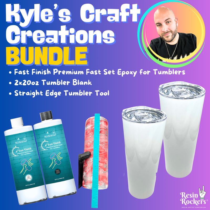 Kyle's Craft Creations Tumbler Bundle - Resin Rockers