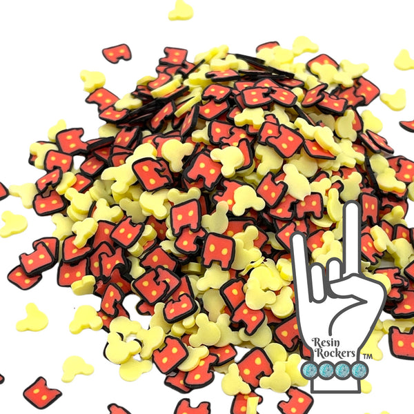 Mouse Madness Mix Polymer Clay Pieces - Resin Rockers