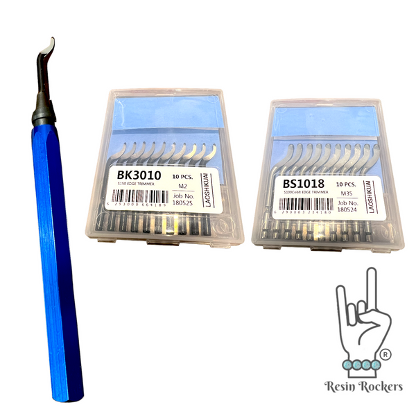 Deburring Tool with Small Blade Set - Resin Rockers