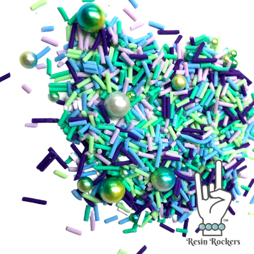 Easter Magic Sprinkle Mix Polymer Clay Pieces - Resin Rockers