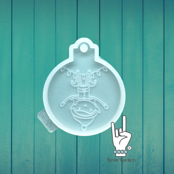 Dangling Elf Resin Ornament Mold - Resin Rockers